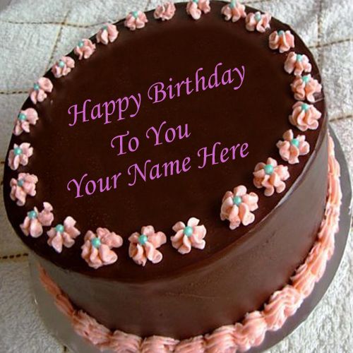 Happy Birthday Wishes Chocolate Cake With Name Pictures Name Birthday Pic